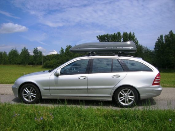 ROOF BOXES Mercedes Benz - Premium roof box made of GRP by Mobila
