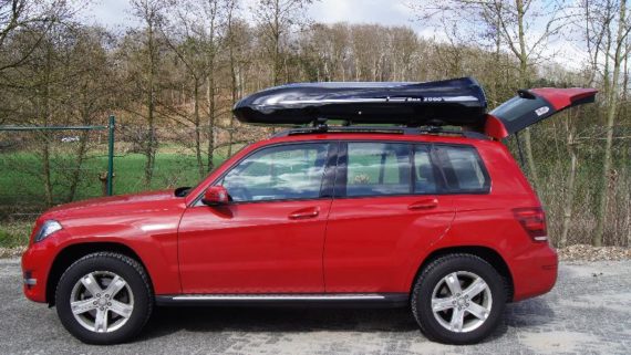 ROOF BOXES Mercedes Benz - Premium roof box made of GRP by Mobila