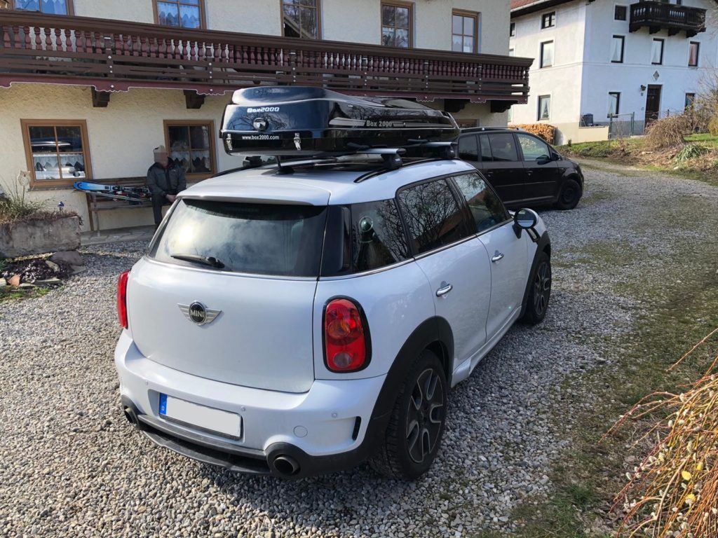 Dachboxen Mini Cooper - Premium roof box made of GRP by Mobila