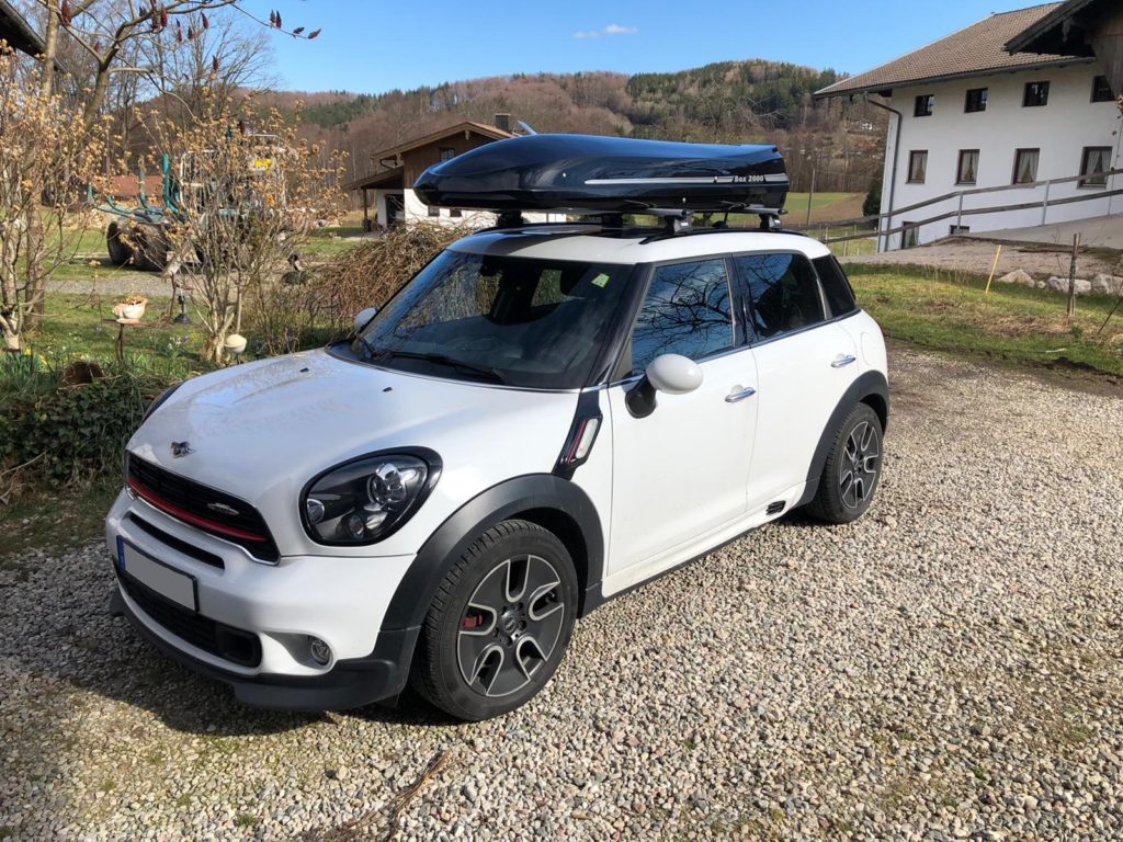 Dachboxen Mini Cooper - Premium roof box made of GRP by Mobila