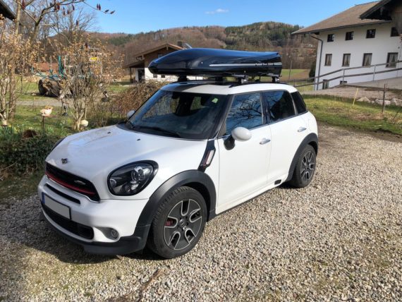 Luxus Dachbox Mini Countryman Bild